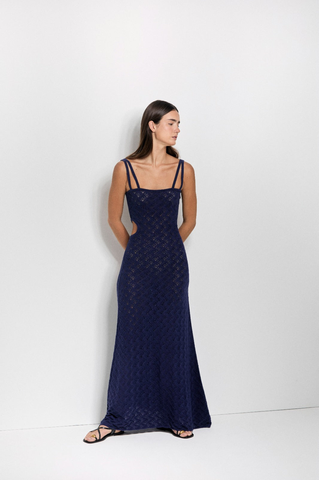 Azucena Dress Blue – Yahel Waisman
